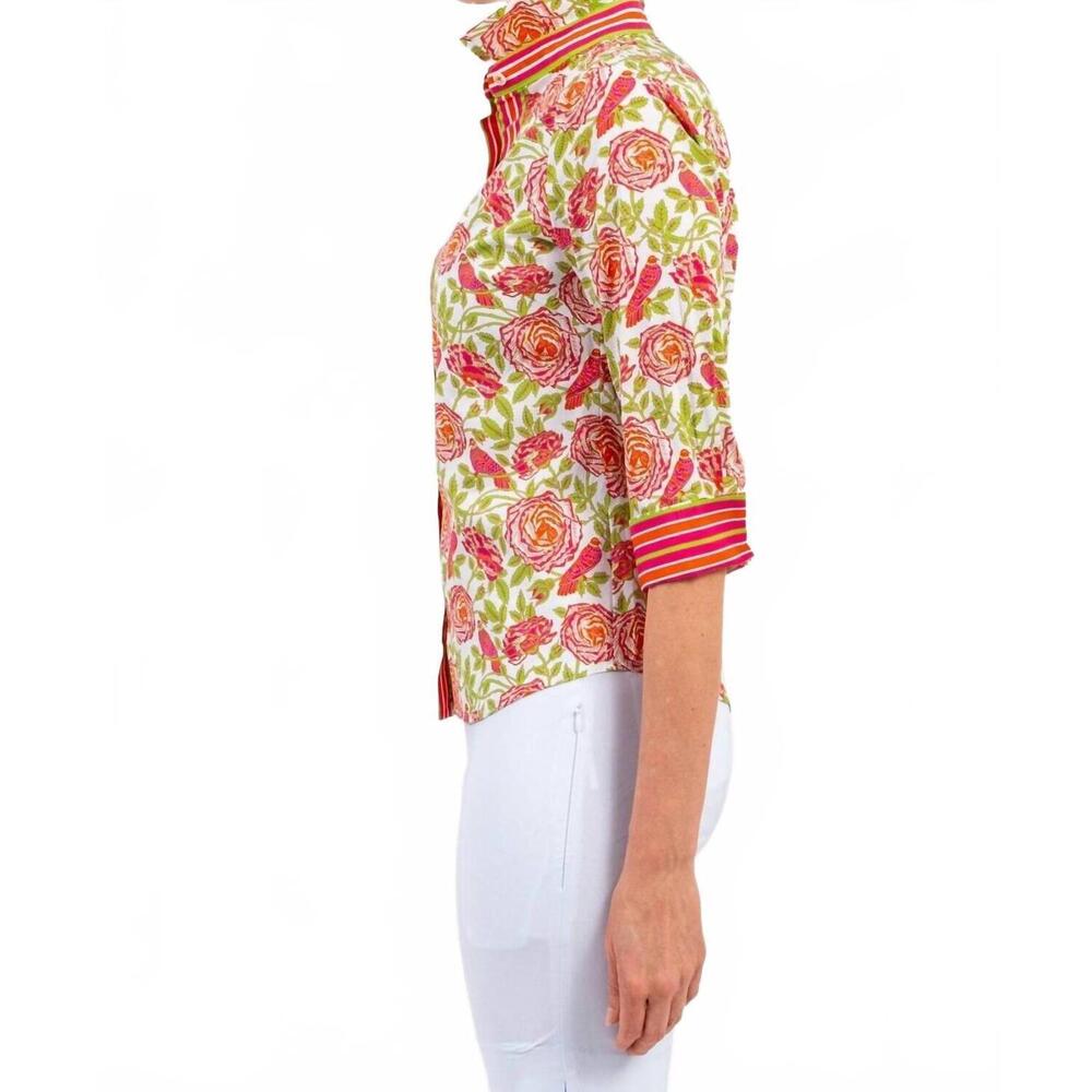 Gretchen Scott Designs | Tops | New Gretchen Scott Boyfriend Shirt In ...